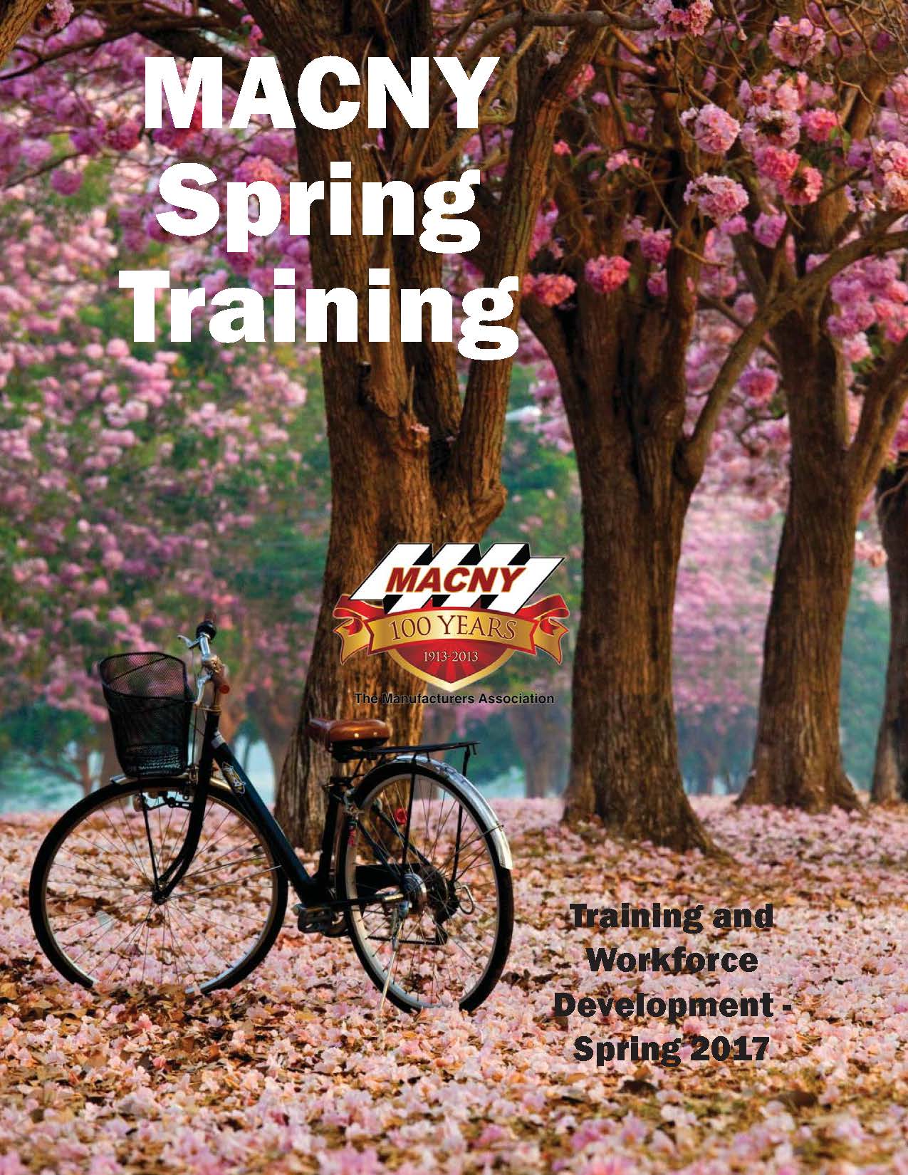 MACNY's Spring Training Brochure is Now Available! - MACNY