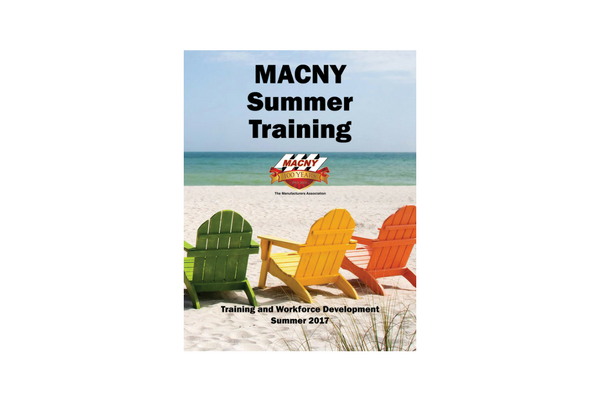 MACNY's Summer Training Brochure is Now Available! - MACNY