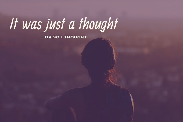 But it was just a thought...or so I thought. - MACNY