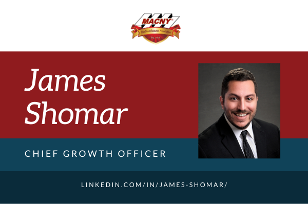 James Shomar Joins MACNY As Chief Growth Officer - MACNY